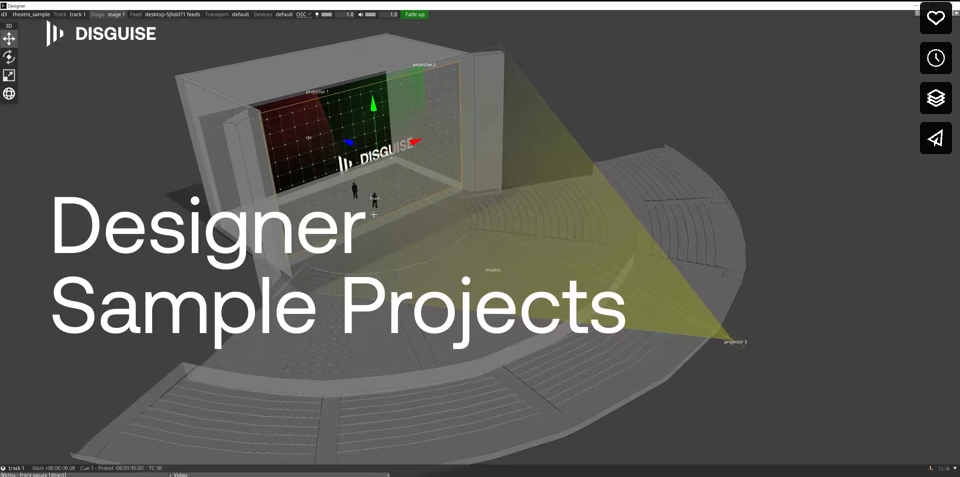 Disguise Unveils New Designer Sample Projects Tailor-made For a Variety of Industries